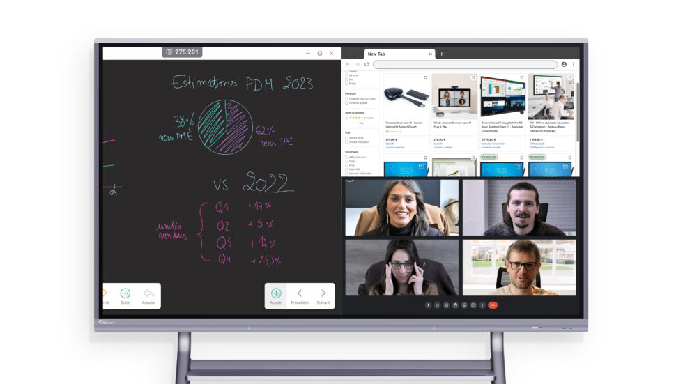 Meeting Room Whiteboard & Conference Room (Interactif Screen)