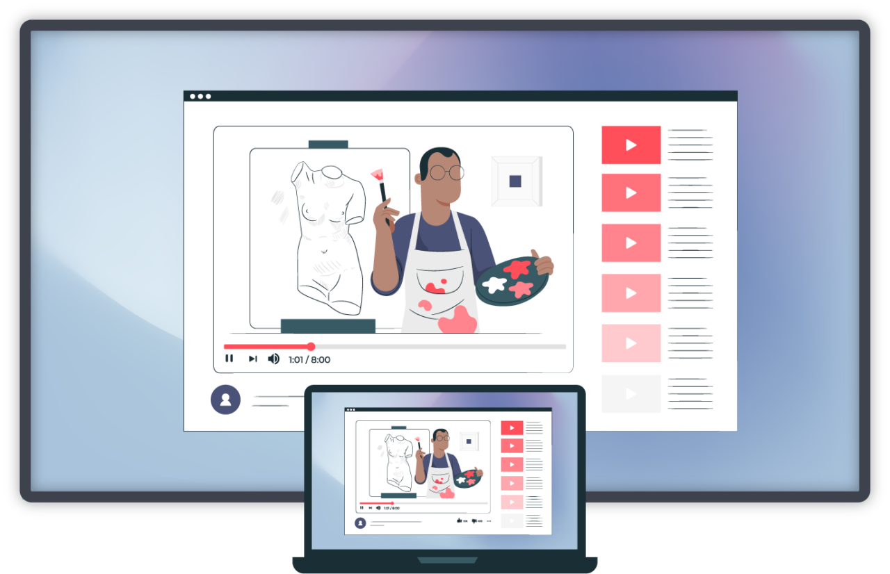 interactive Whiteboard Classroom School, education (Smart Screen)