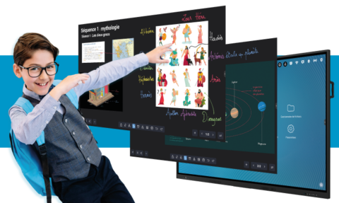 Ecran numérique interactif tactile pour les écoles - Speechi